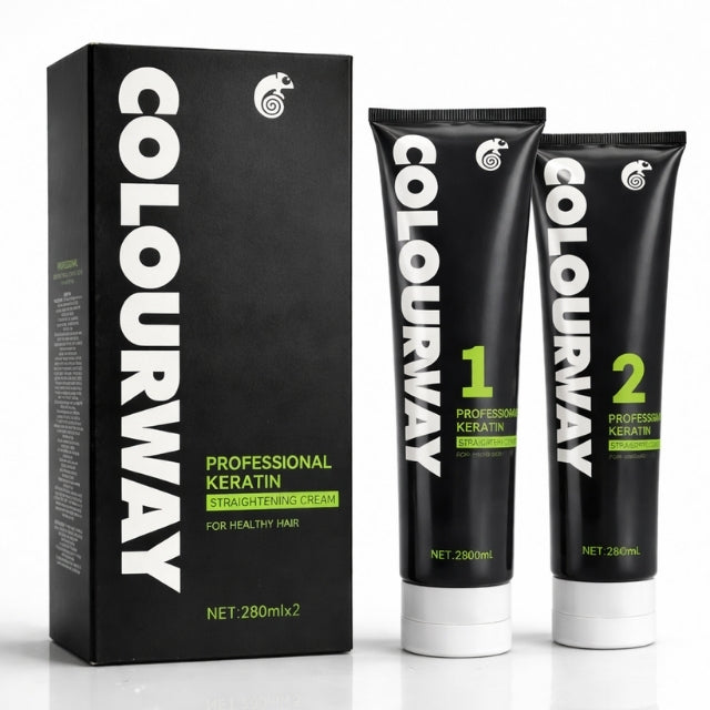 Colour Way Professional Keratin Straightening Cream For Healthy Hairs
